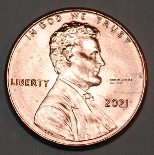 United States 2021 P 1 Cent Lincoln Shield Cent BU USA Penny UNC KM ...
