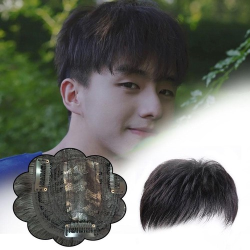 Short Hair Wig Head Top Replacement Blocks Effectively Covering Sparse ...