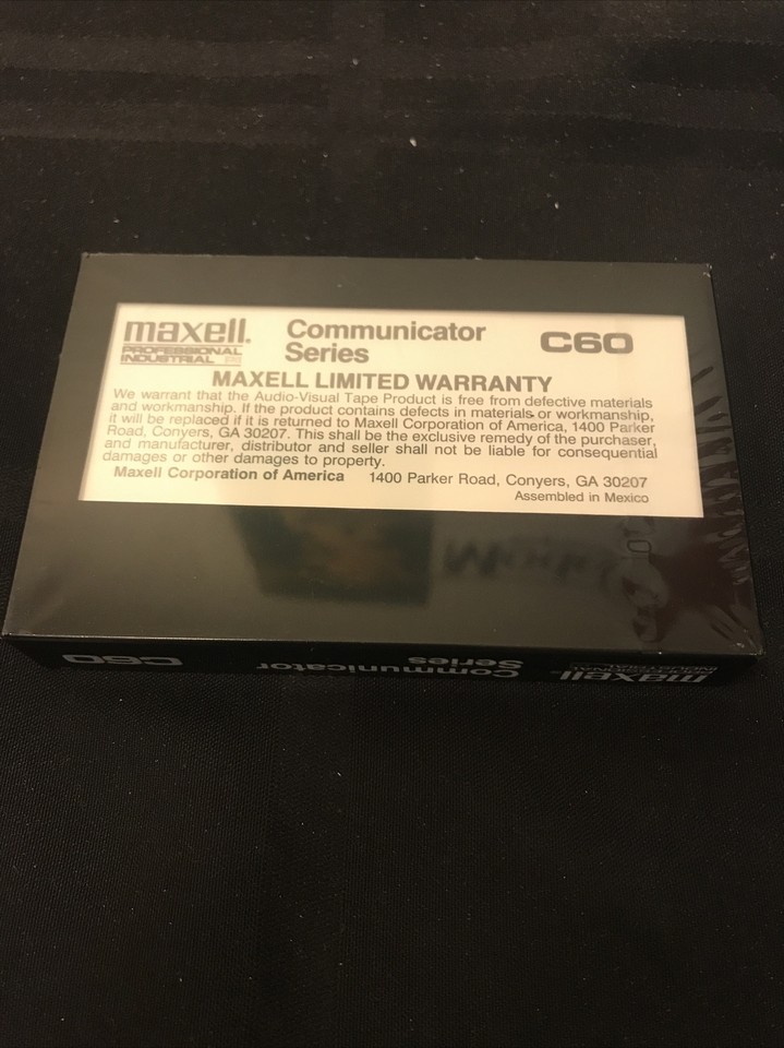 Maxell C90 Communicator Series Professional Industrial P/I Blank ...