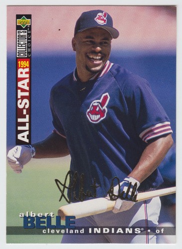 1995 Collector’s Choice - Gold Signature - Albert Belle - #83 ...