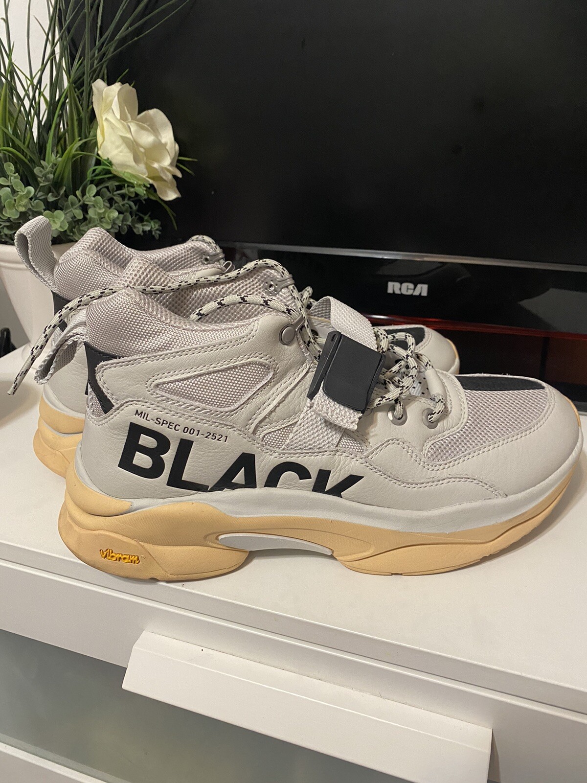 Men’s Brand Black Logo Chunky Sneaker - Gem