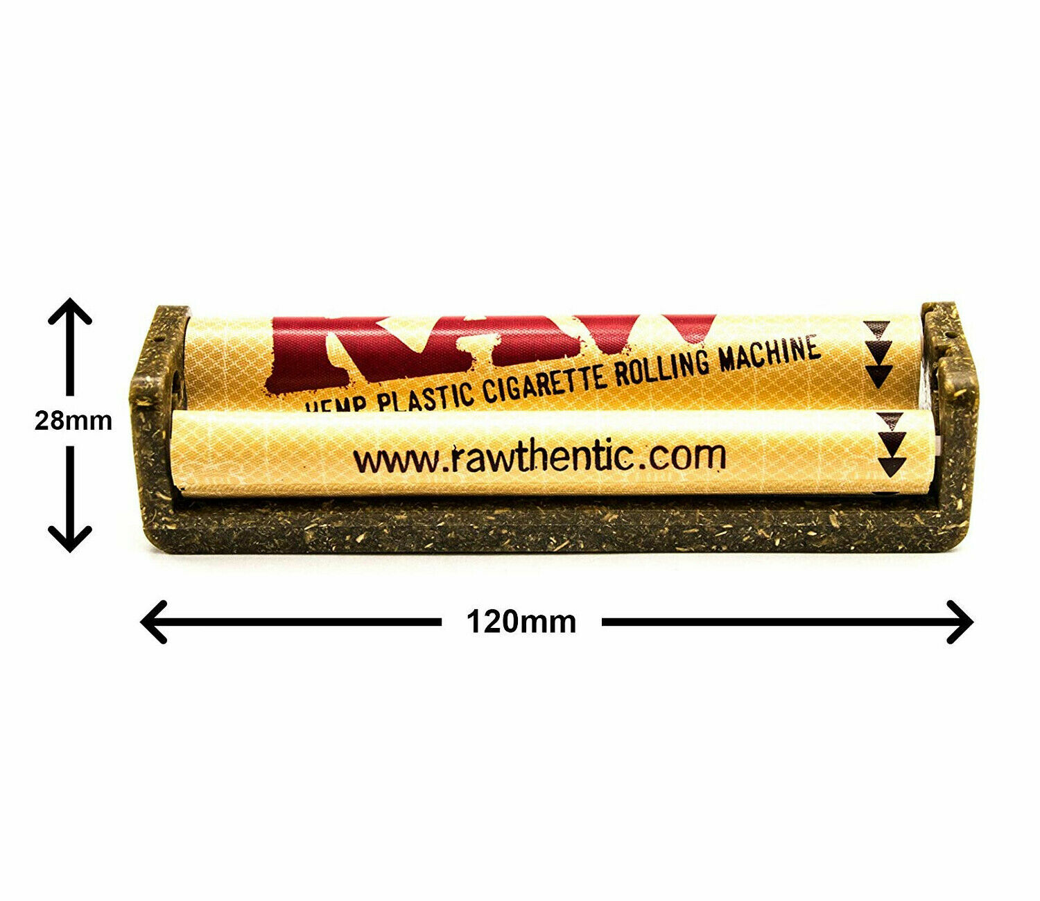 Raw King Size Cigarette Rolling Machine with 4 Papers and 2 Booklets of ...
