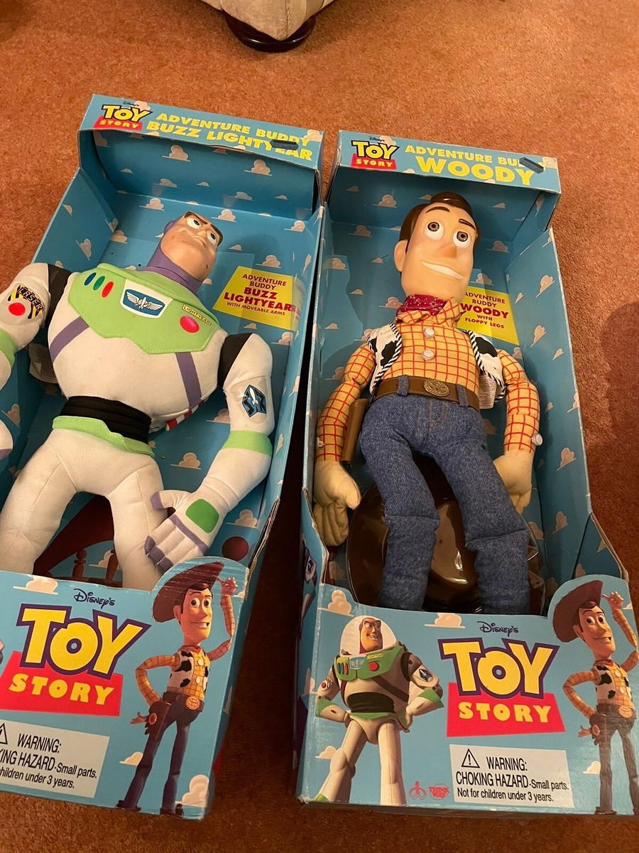Buzz Lightyear Og Woody Overalt Toy Story 3 Train Chase With Woody The
