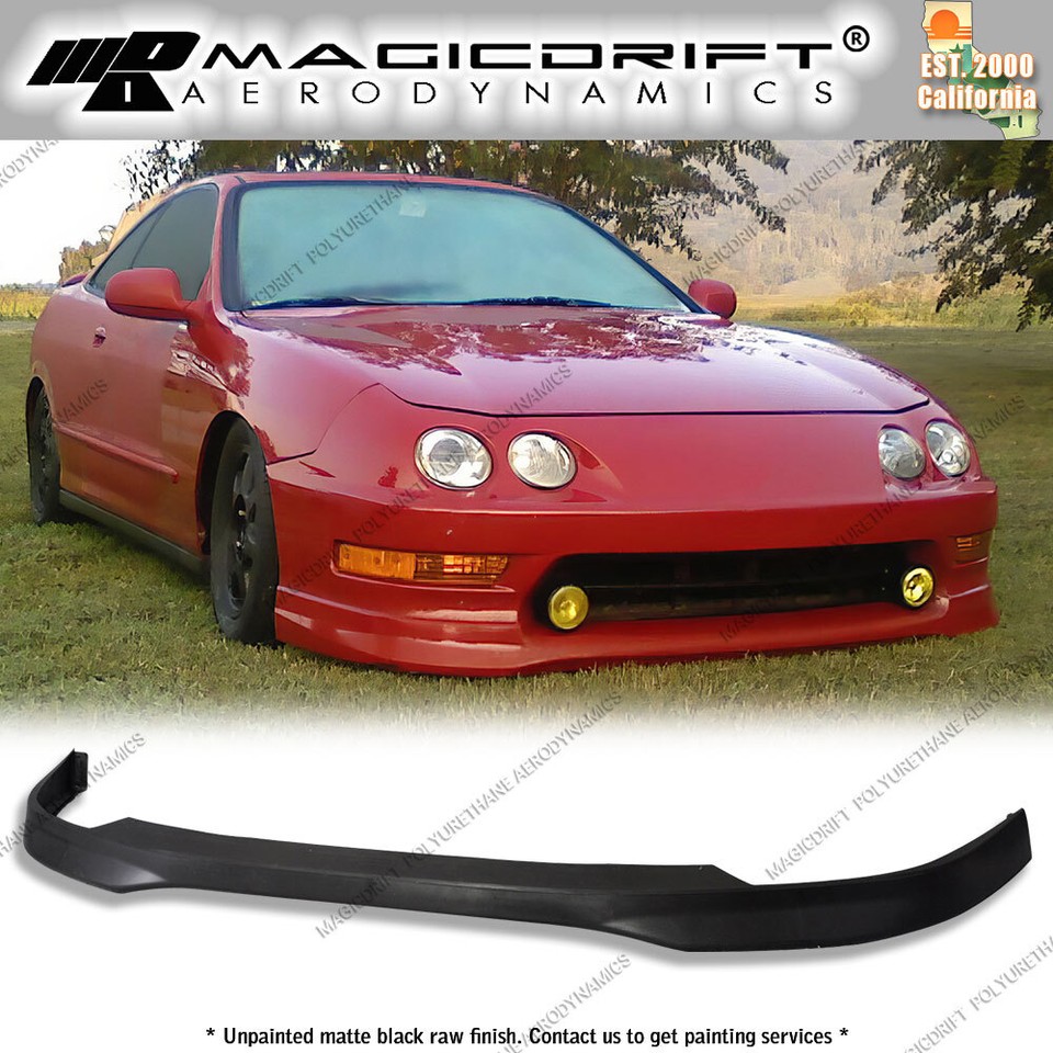 For 98-01 Acura Integra DC2 ITR JDM TR Style Front Bumper Chin Lip ...