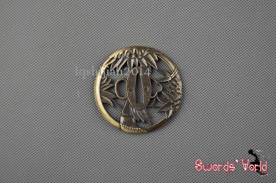 High Quality Zinc Alloy Tsuba Hand Guard For Japanese Katana Samurai ...
