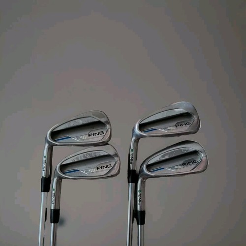 Ping i Series E1 Green Dot 7-PW Iron Set LH Steel Shaft Nippon 105 ...