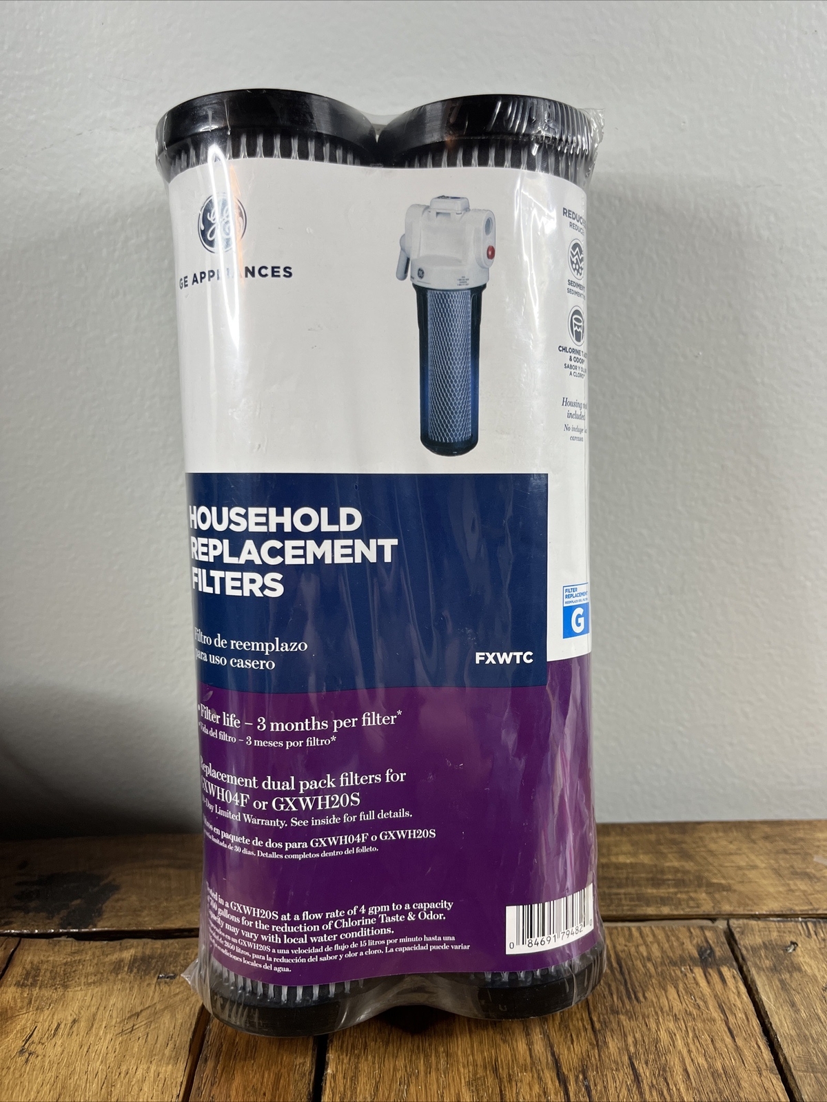 FXWTC GE Appliance Filter Sediment Water Replacement G Dual Pack ...