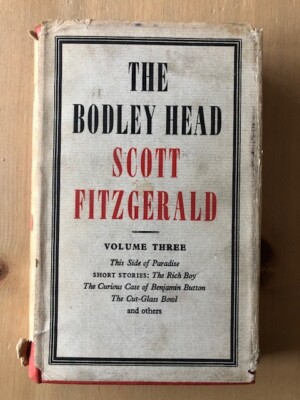 THE BODLEY HEAD VOLUME THREE by SCOTT FITZGERALD - Hardback D/W - 1960 ...