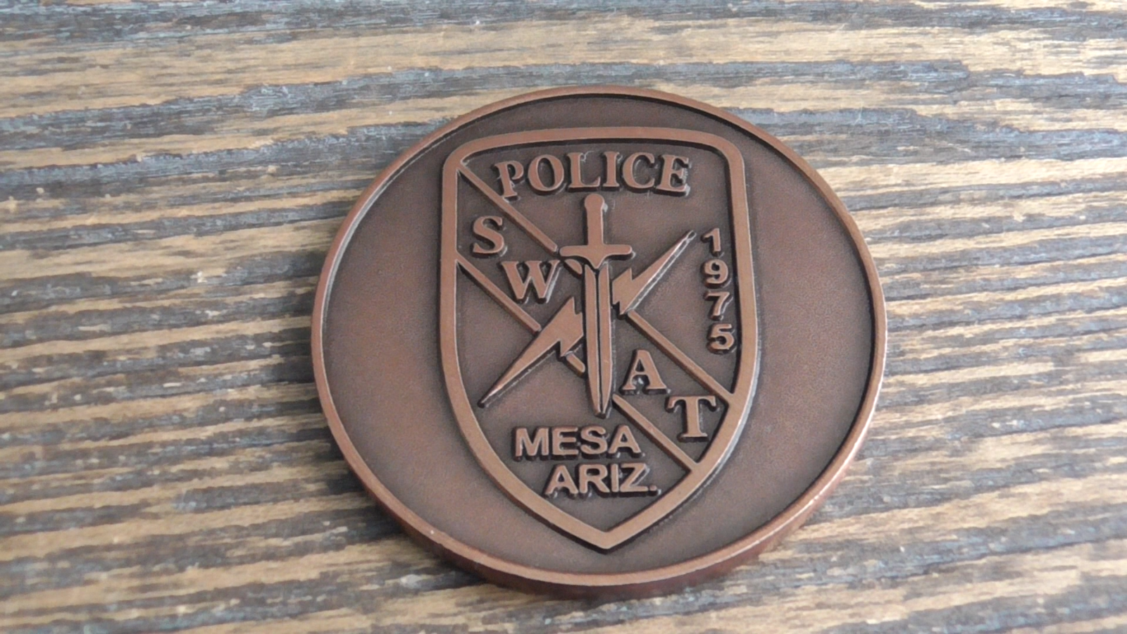 Mesa Arizona Police Department SWAT Team Challenge Coin #460X | eBay