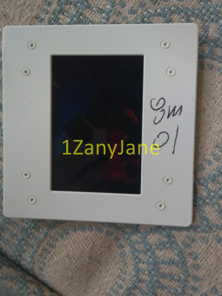 8M01 VINTAGE 35MM SLIDE MODEL PINUP BEAUTY ART NUDE HEADBAND HAIR ...