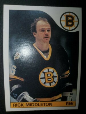 Rick Middleton Boston Bruins 1985-86 O-Pee-Chee OPC #64 NHL Hockey Card ...
