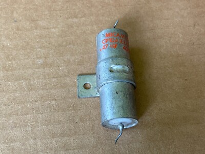 Vintage .47 uf 400v Micamold Vitamin Q style Tube Amp Tone Capacitor | eBay