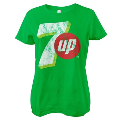 Officially Licensed 7UP - 7-UP Washed Logo Women T-Shirt | eBay