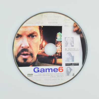 Game 6 (DVD, 2006) Michael Keaton, Robert Downey Jr. - DISC ONLY ...