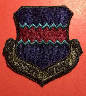 Military USAF 55th Wing Patch #K512 | eBay