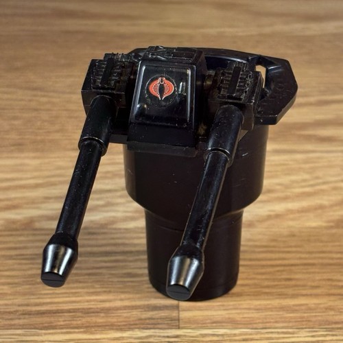 Original 1983 Vintage GI Joe Cobra Black HISS Tank Gun Turret Cannon ...