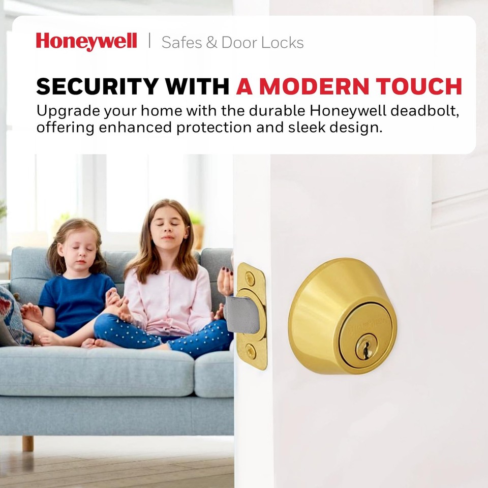 - Single Cylinder Front Door Deadbolt Lock Set - Anti-Bump Resistant ...