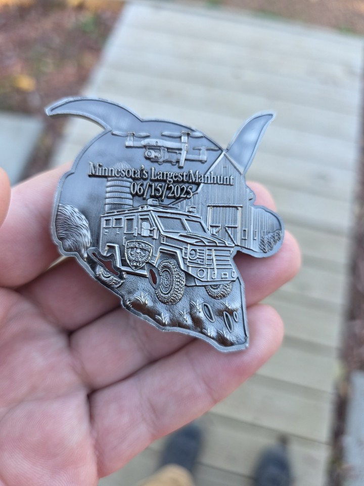 Minnesota South Metro swat Team Man Hunt Coin | eBay