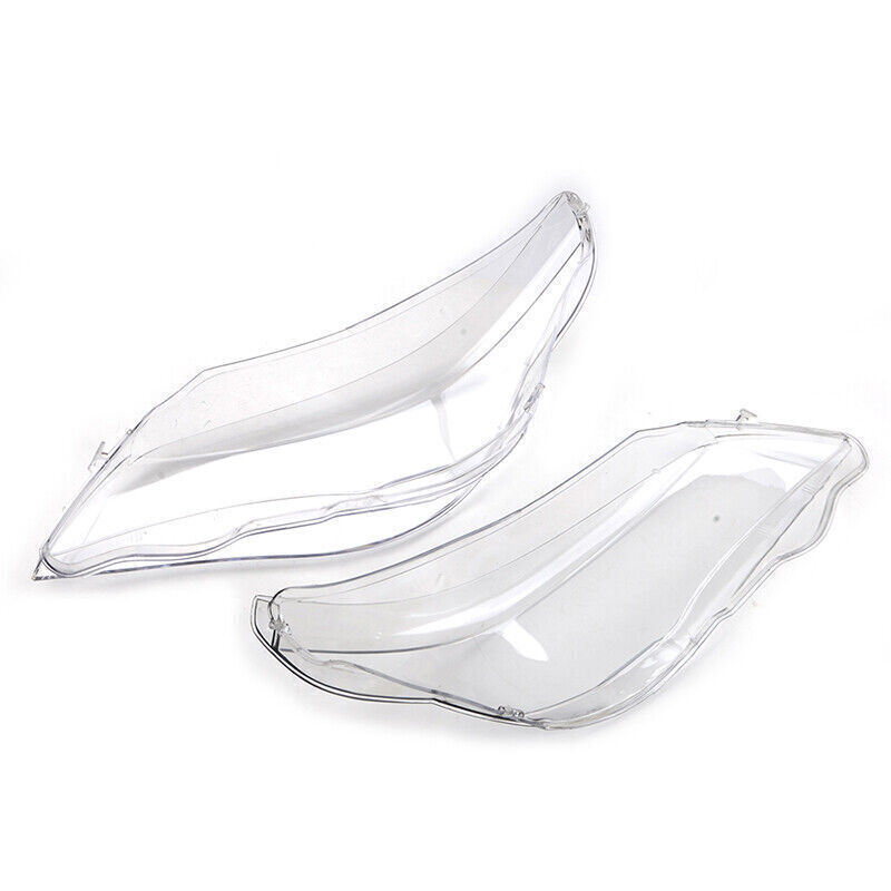 Headlight Headlamp Lens Cover Left+Right Side For 5 Series BMW E60 E61 ...