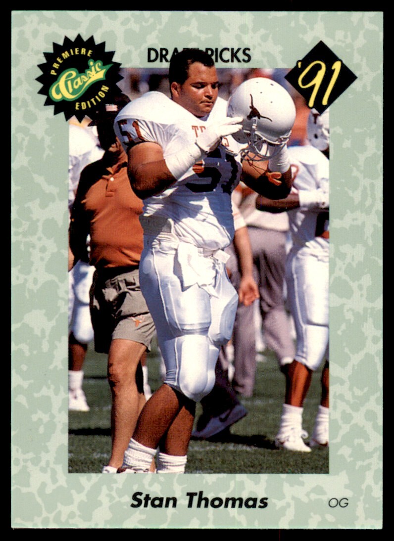 1991 Classic Draft Picks Stan Thomas . Texas Longhorns #20 | eBay