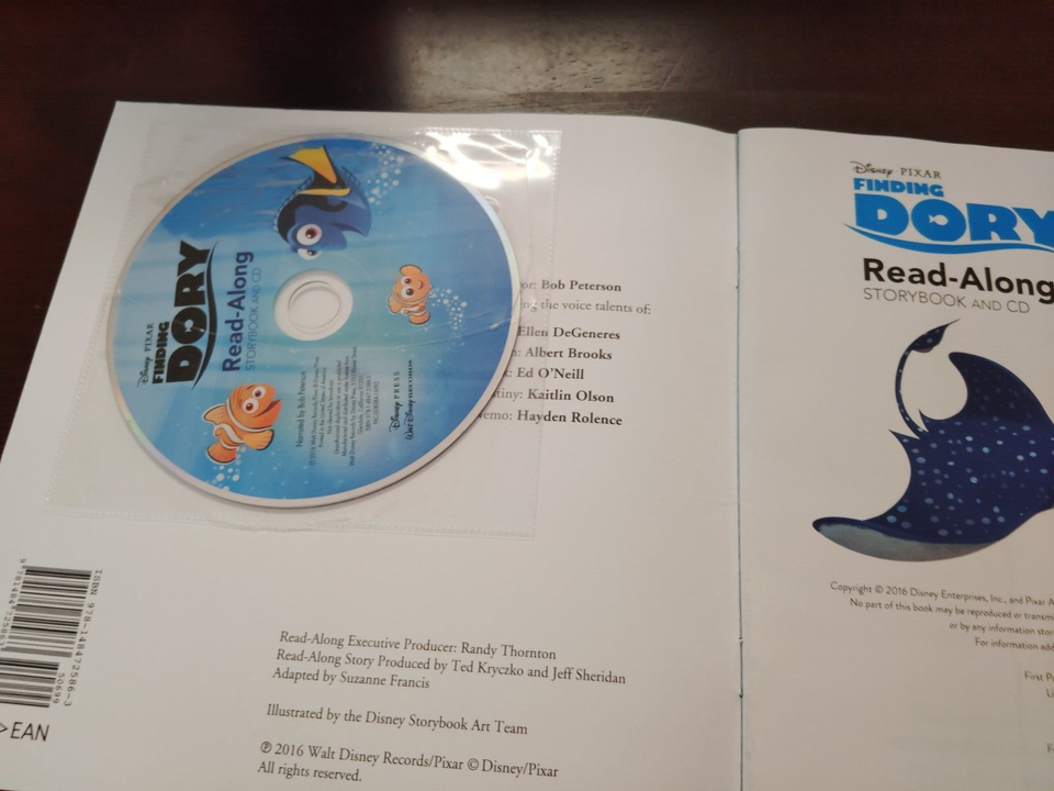 Finding Nemo Read-Along Storybook and CD 9781423160281 | eBay