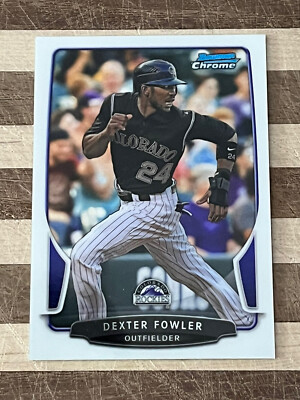 2013 Bowman Chrome Baseball Dexter Fowler Card #104 | eBay