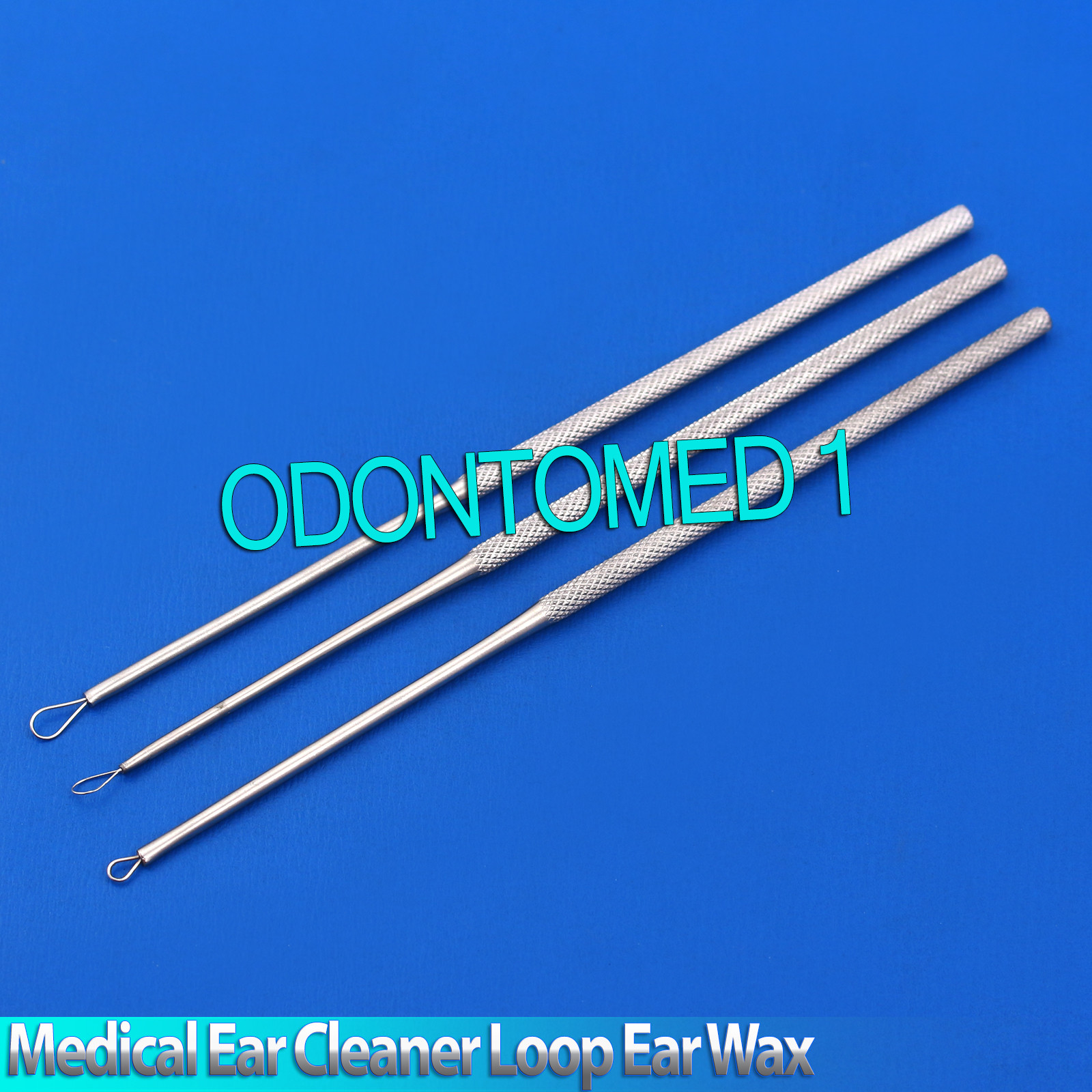 3 Pcs Ear Pick Wax Curette Remover Cleaner Small+Medium+Large Ear Loops ...