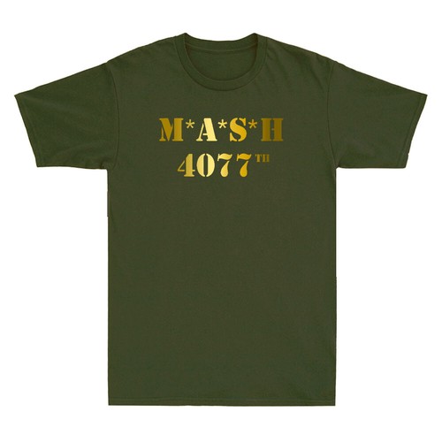 MASH 4077 th Shirt Hospital TV Show Military Army Division Vintage Men ...