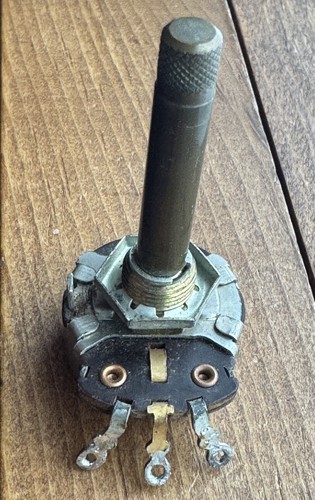 Vintage 40K OHM 1 Turn Potentiometer likely from 50s or 60s TV. | eBay