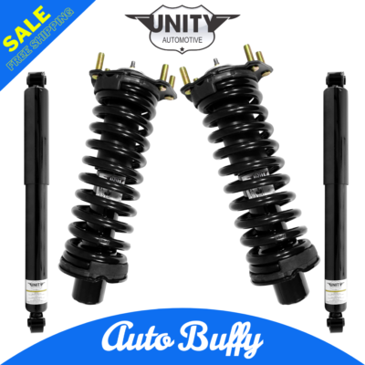 Front & Rear Struts & Spring + Shock Absorbers 4PC Fits Jeep Liberty ...