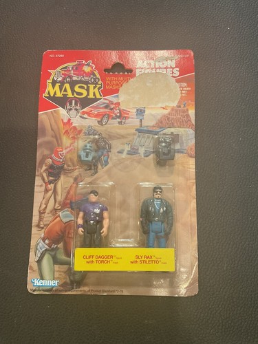 M.A.S.K. MASK Cliff Dagger and Sly Rax 2 Pack Unpunched MOC | eBay