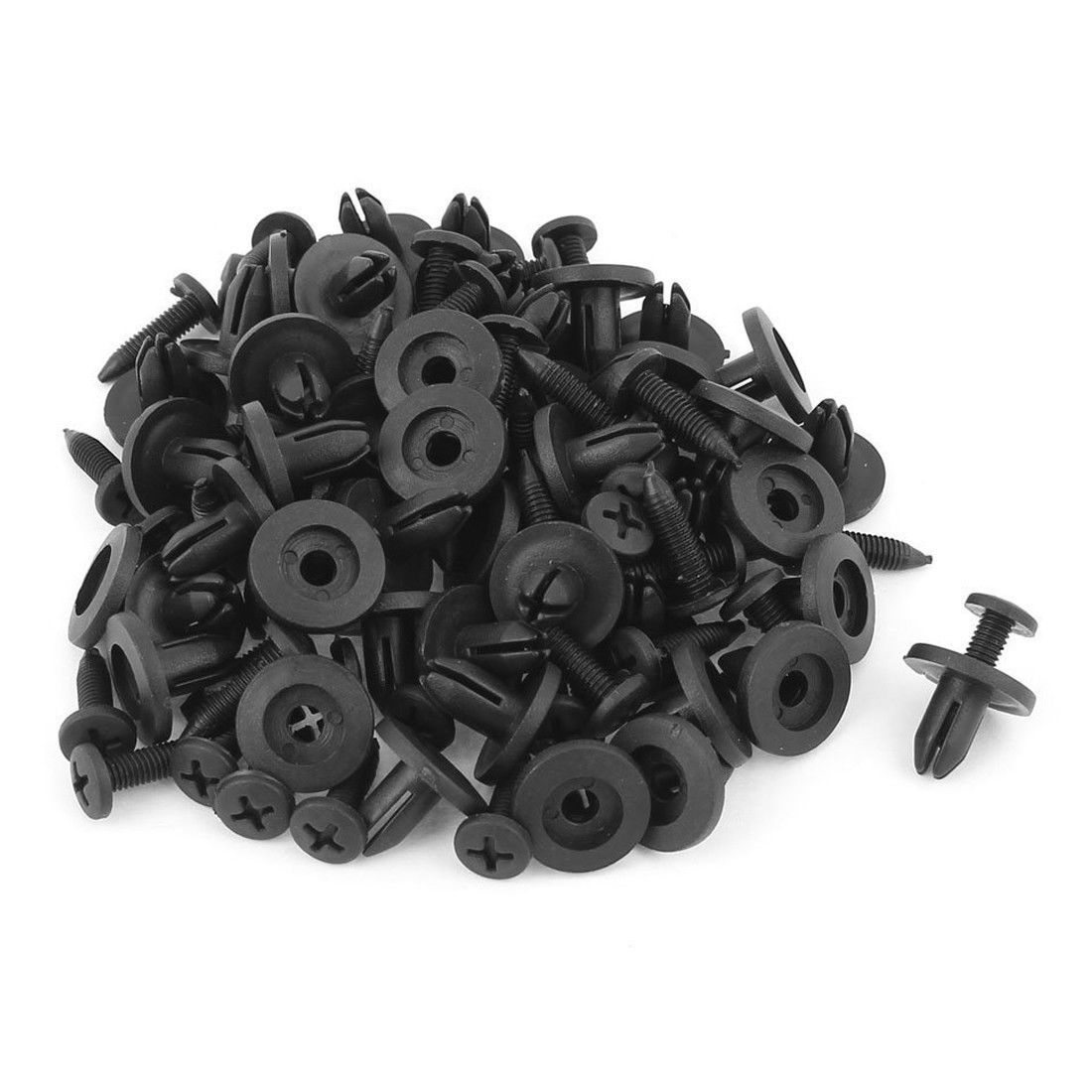 10 x Honda Motorcycle Fairing Panel Clips Plastic Screw Rivet Scrivet ...