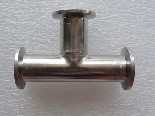 STAINLESS STEEL VACUUM FITTING TEE KF-25 NW25 3-WAY 4" X 2.5" 2-1/2" | eBay