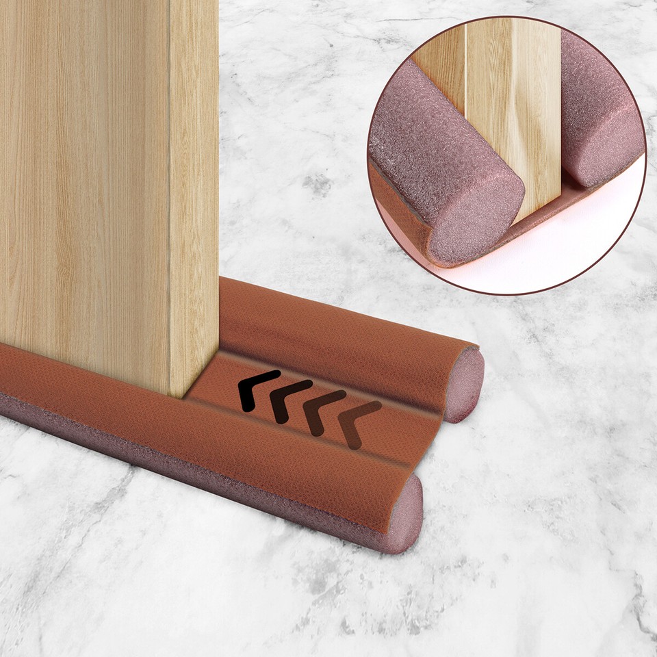 Under Door Bottom Seal Strip Stopper Soundproof Strip Blocker Door ...