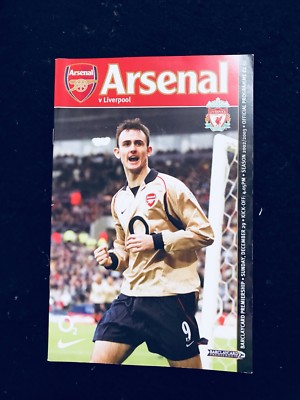The official Arsenal Magazine :Golden Era of Henry,Beckham,Wenger 2003/ ...