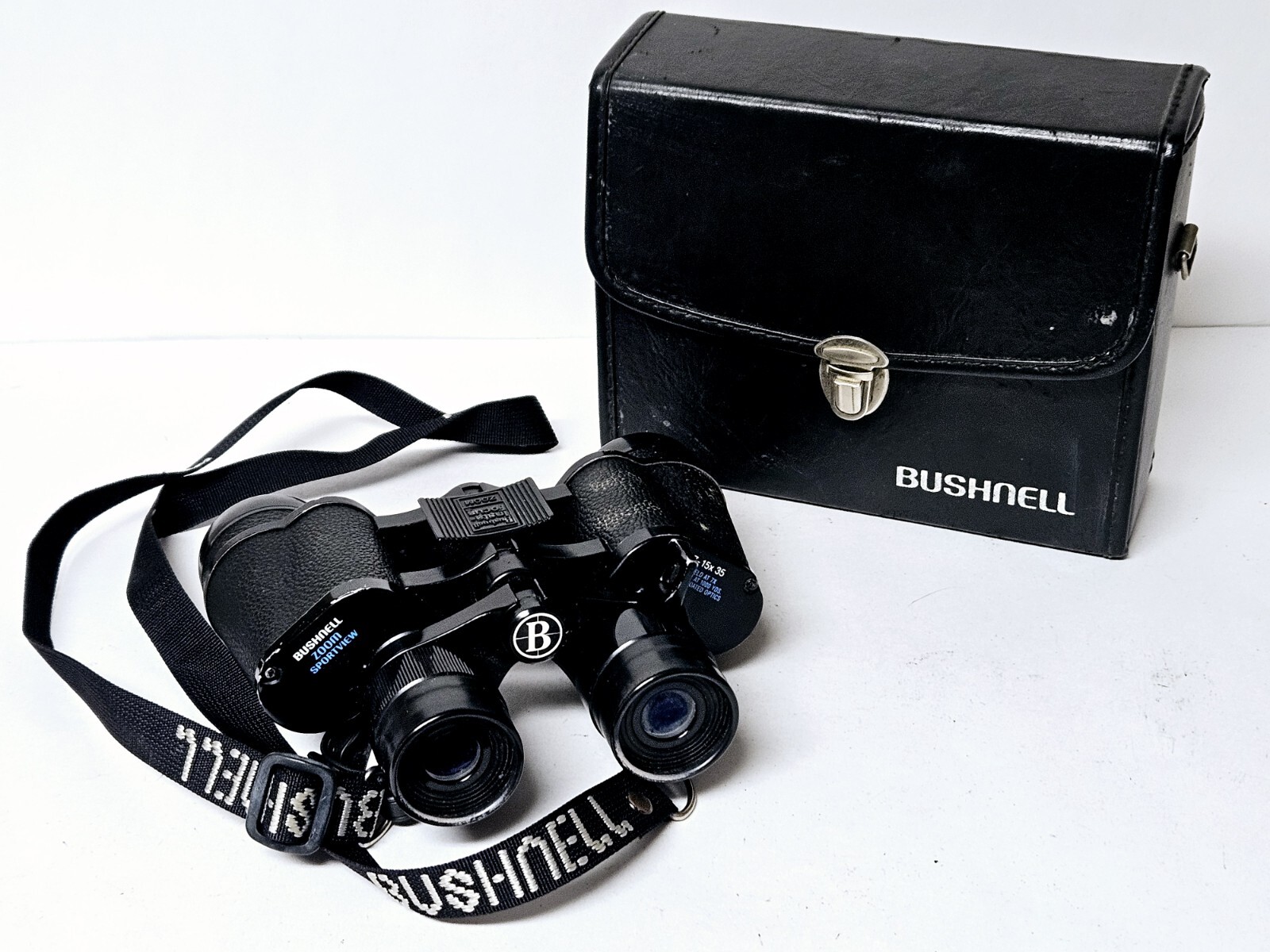Bushnell Zoom Sportview 7-15x35 Binoculars Fully Coated w/ Bushnell ...