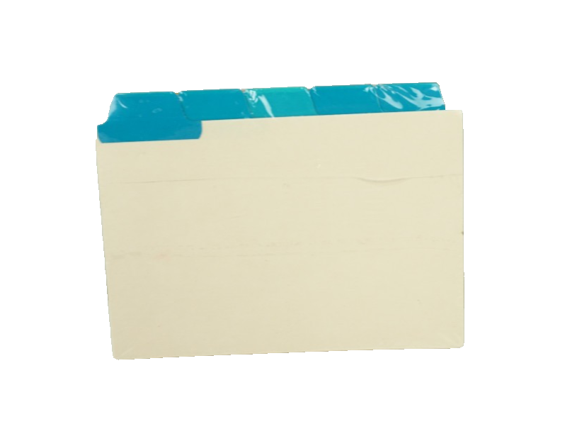 Office Depot A-Z Manila Index Card Guide Set 4" x 6" Multicolor 25 ...