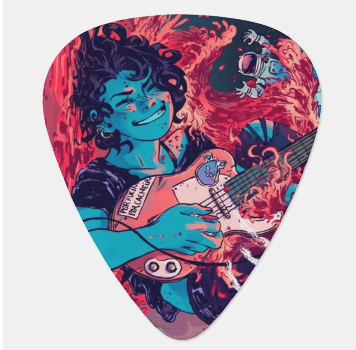 Fender 351 Shape Classic Picks for Electric Guitar - Black, Medium for ...