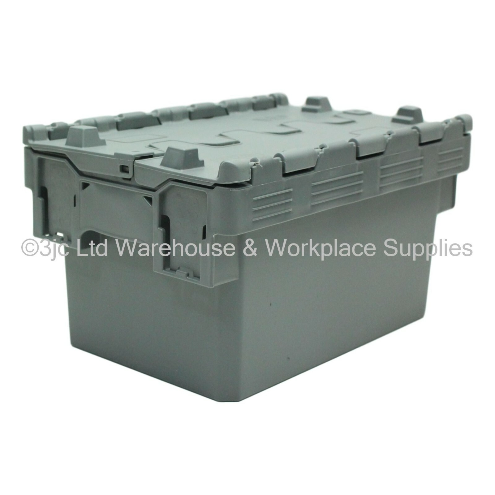 NEW Heavy Duty Plastic Storage Mini Distribution Box Boxes Folding Lids ...