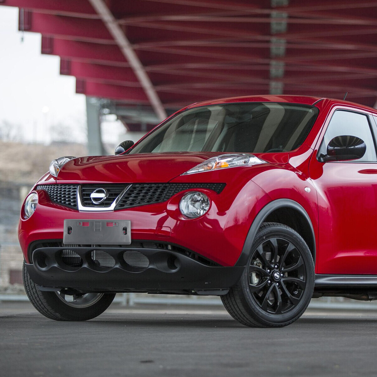 Front Bumper License Plate Tag Mounting Bracket Holder for 11-14 Nissan ...