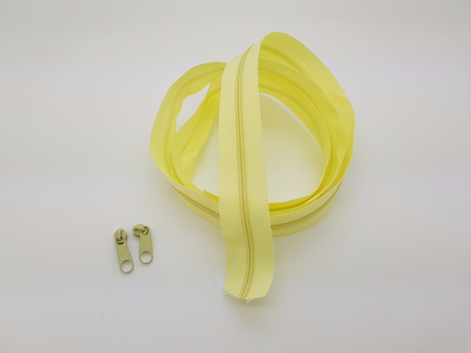 5 Meters Continuous Zip & 10 Sliders Spiral No.3 Choice of 42 Colours ...