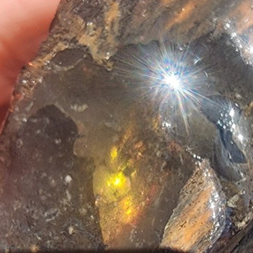 FIRE OBSIDIAN - AAA+ Quality - VERY RARE Rough From GLASS BUTTE OR ...