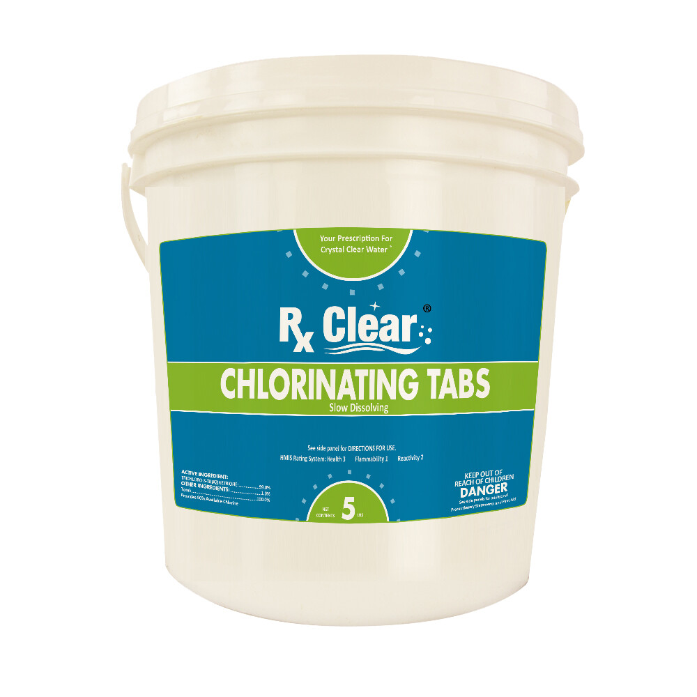 3" Dissolving Stabilized Trichlor Chlorine Swimming Pool Tablets ...