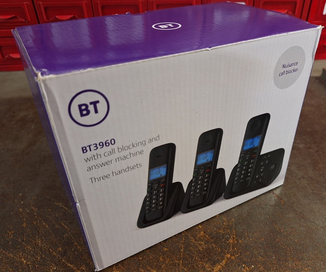 BT 3960 Trio Digital Cordless Phone with Answer Machine BRAND NEW ...