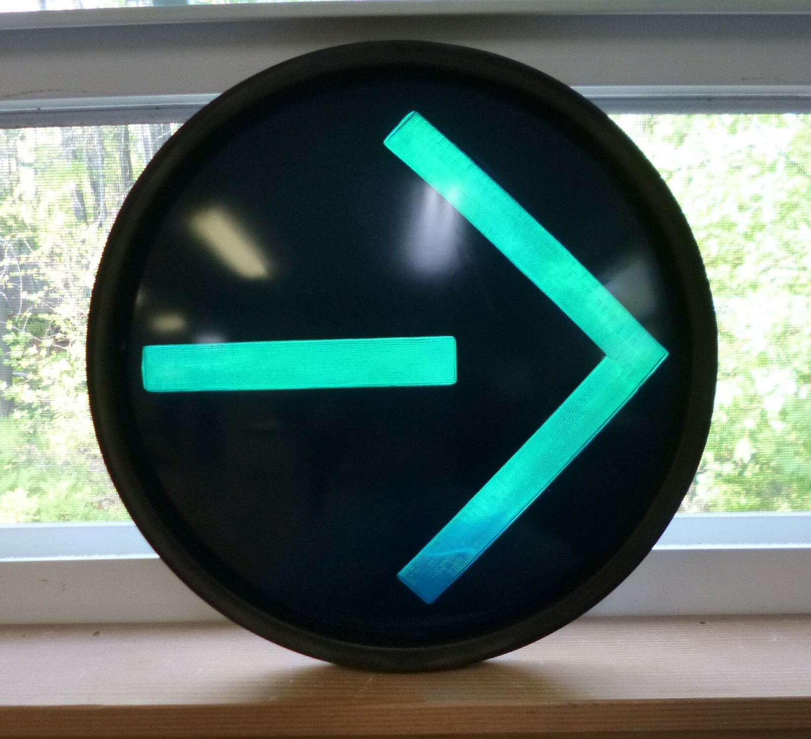 Kopp 12" Green Arrow Glass Traffic Light Lens with Gasket TL 1200-5 | eBay