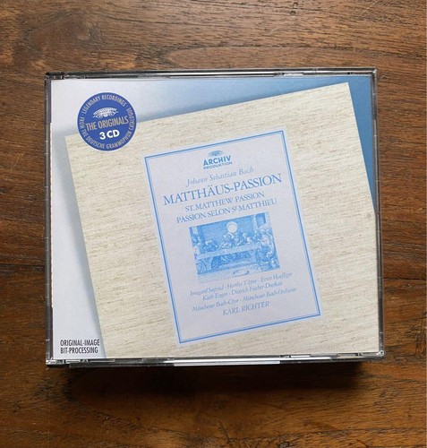 Bach St Matthew Passion Conducted By Karl Richter | eBay