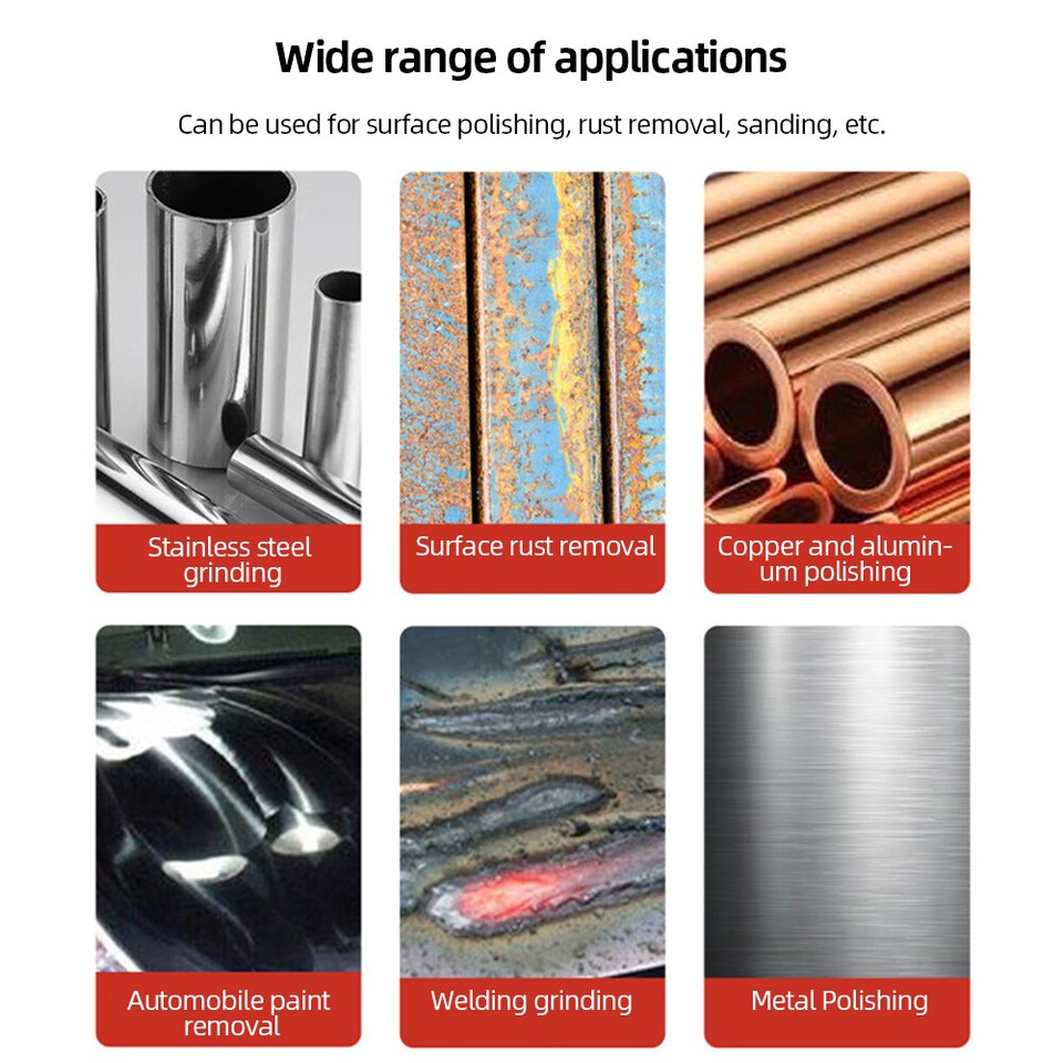 Poly Strip Wheel Disc Remove Paint Coating Rust Oxidation Useful Clean ...