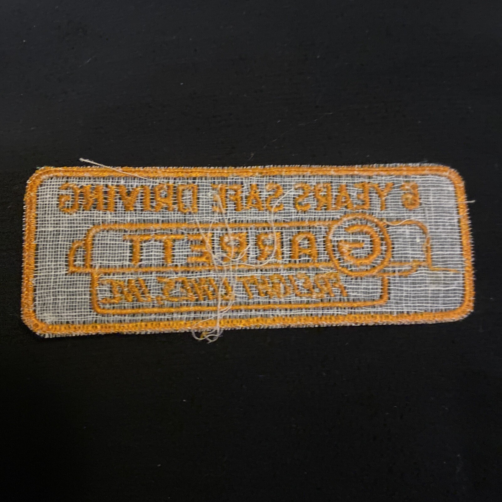 VTG GARRETT FREIGHT LINES 6 YEARS SAFE DRIVING Sew On Patch | eBay