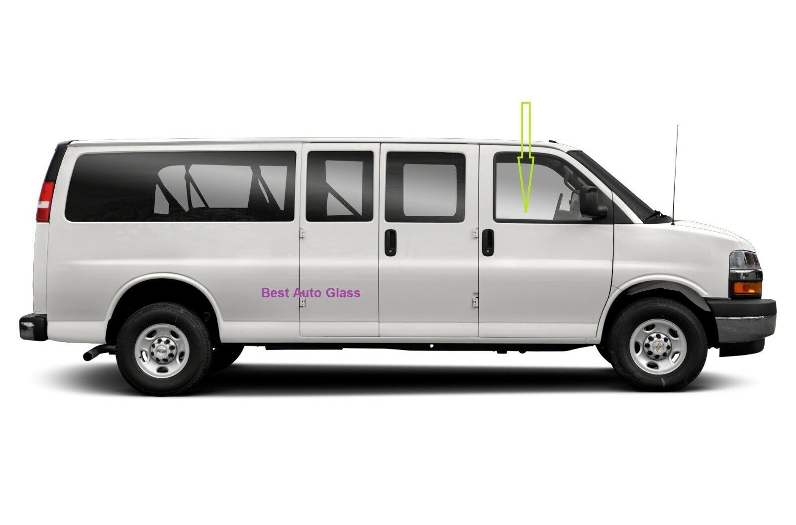 Fit 1996-2022 Chevrolet Express Van Passenger Side Front Right Door ...