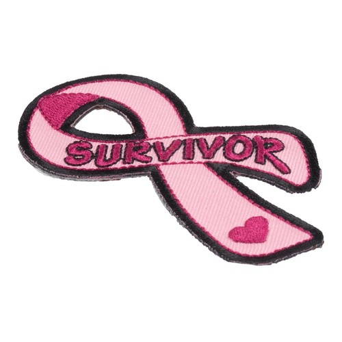 Breast Cancer Survivor Ribbon Patch, Cancer Ribbon Patches | eBay